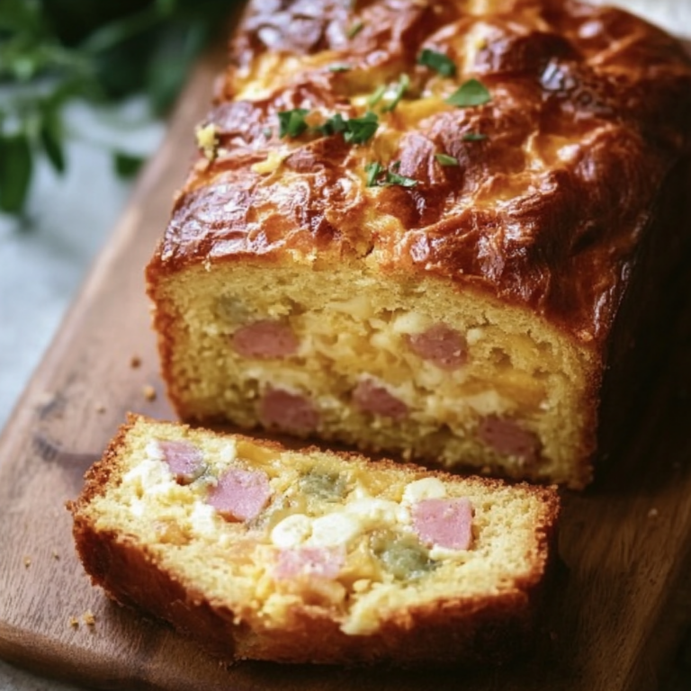 Cake Salé au Jambon et Fromage – recettes en famille