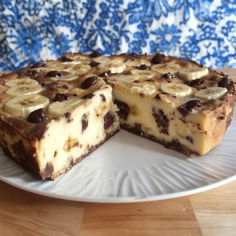 Gâteau Healthy Banane Chocolat et Fromage Blanc – recettes en famille