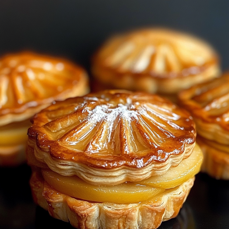 Mini galette des rois aux pommes – recettes en famille