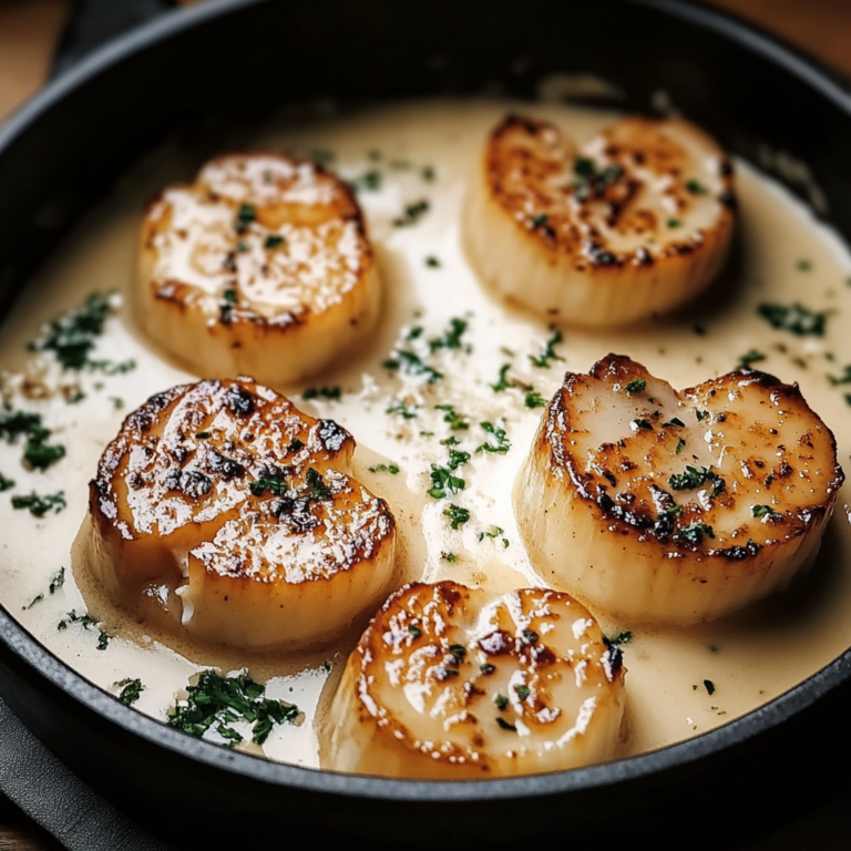 Noix de St-Jacques à la Crème – recettes en famille