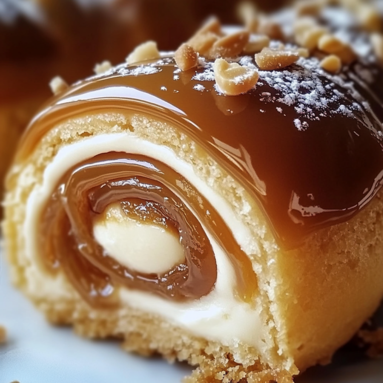 Roulé Noisette Caramel Délicieux – recettes en famille
