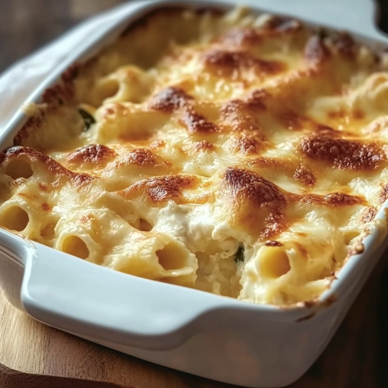 Gratin de Pâtes aux Trois Fromages Fondants – recettes en famille