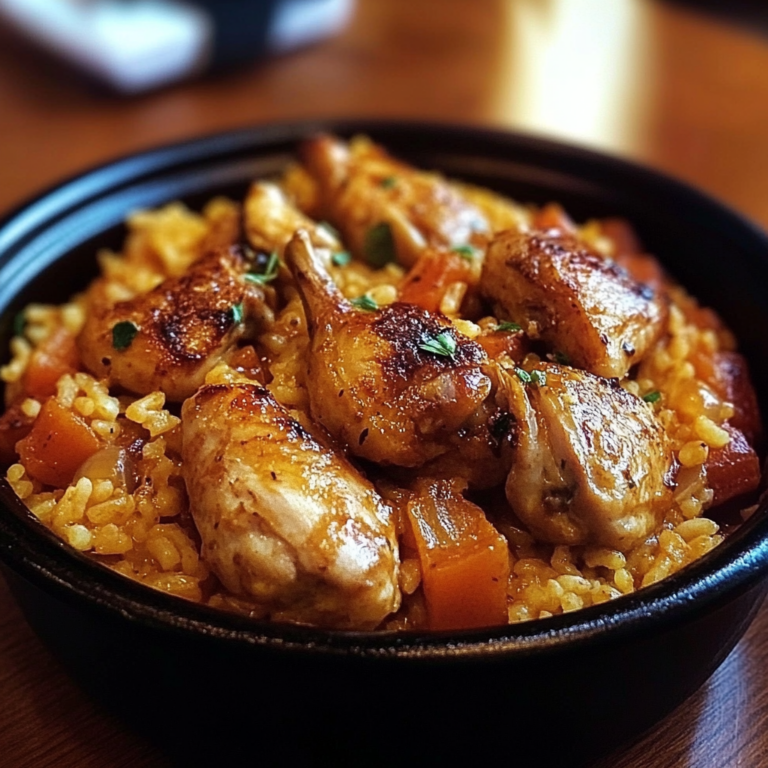 Marmite de Poulet au Riz à l’Espagnole – recettes en famille