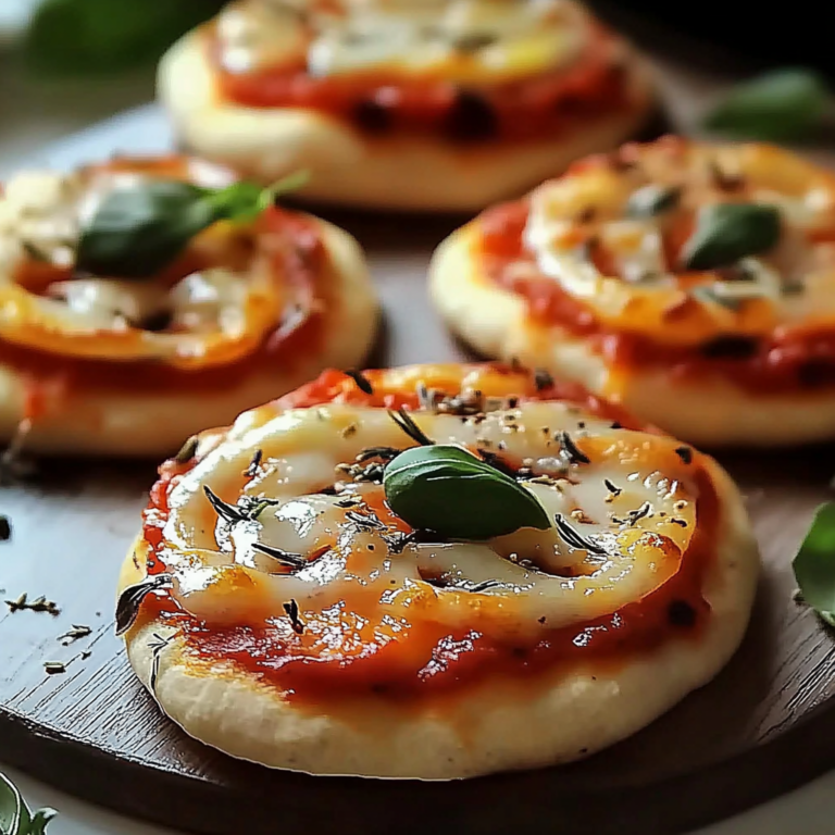 Pizzettes Fraîches Garnies – recettes en famille