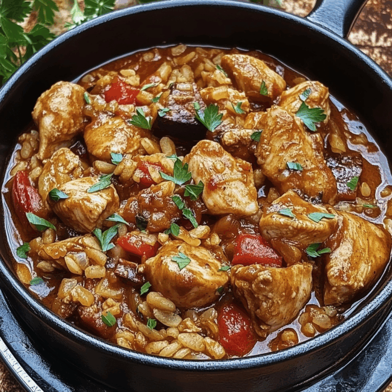 Marmite de poulet façon espagnole – recettes en famille